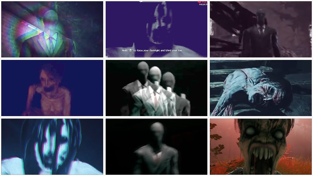 Slender The Arrival REMASTERED ALL JUMPSCARES - YouTube