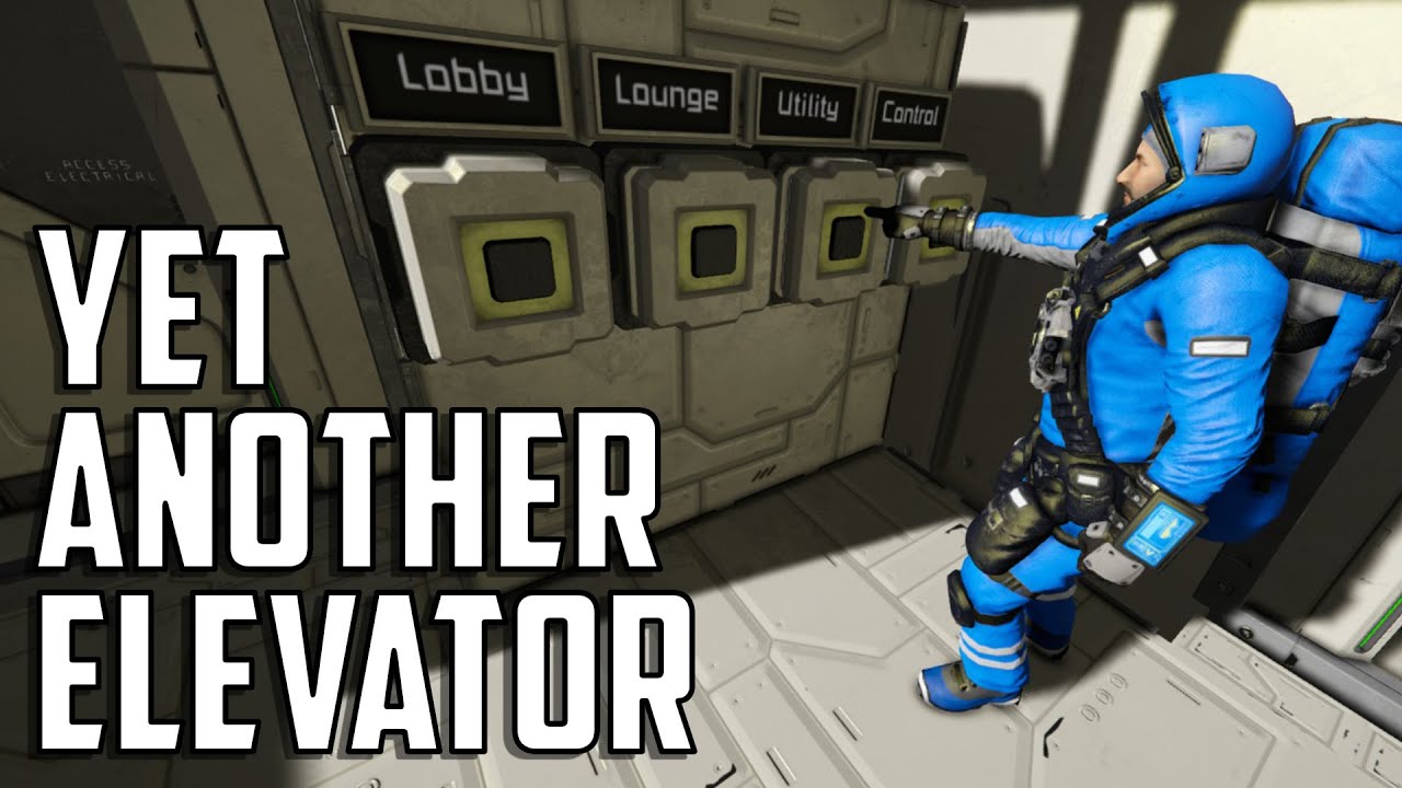 Space Engineers - S2E43 'Building Yet Another Elevator' - YouTube