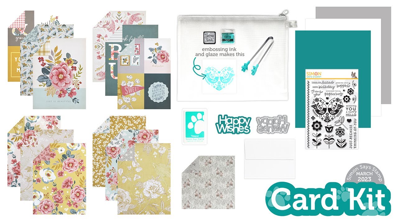 [REVEALED!] Card Kit Reveal and Inspiration: Happy Hello! - YouTube