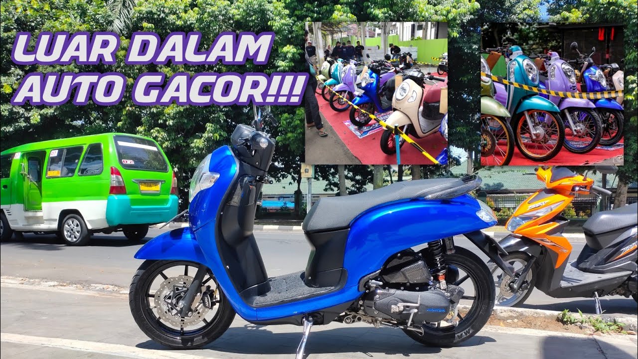 Review Honda Scoopy Proper Concept | Scoopy Biru - YouTube