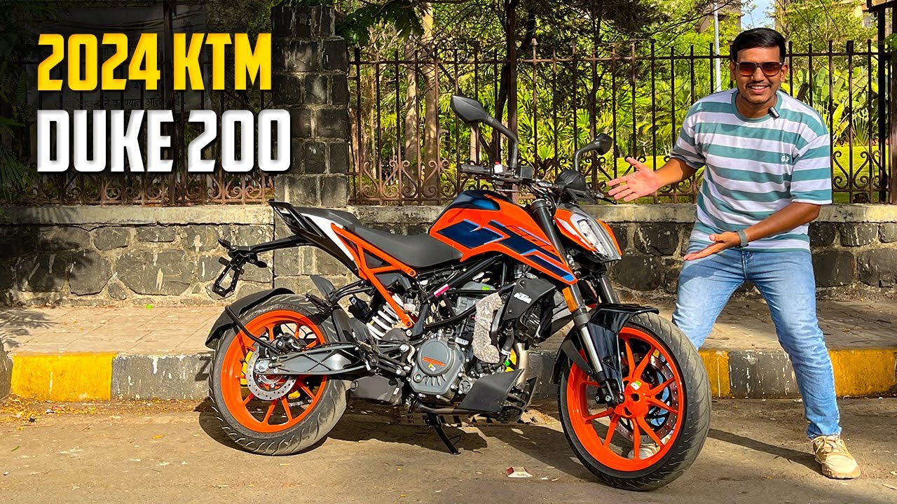 2024 KTM Duke 200 Review 😍| New Colors, Changes & Features - YouTube