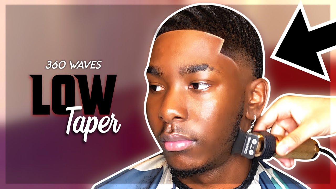 Barber Tutorial: 360 Waves Low Taper - YouTube