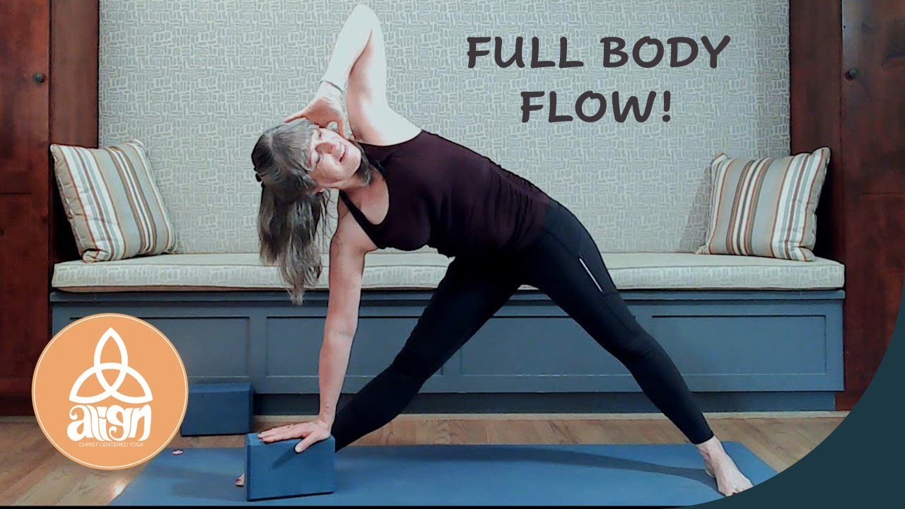 Full Body Flow! Christian Yoga - Judges 6 - YouTube
