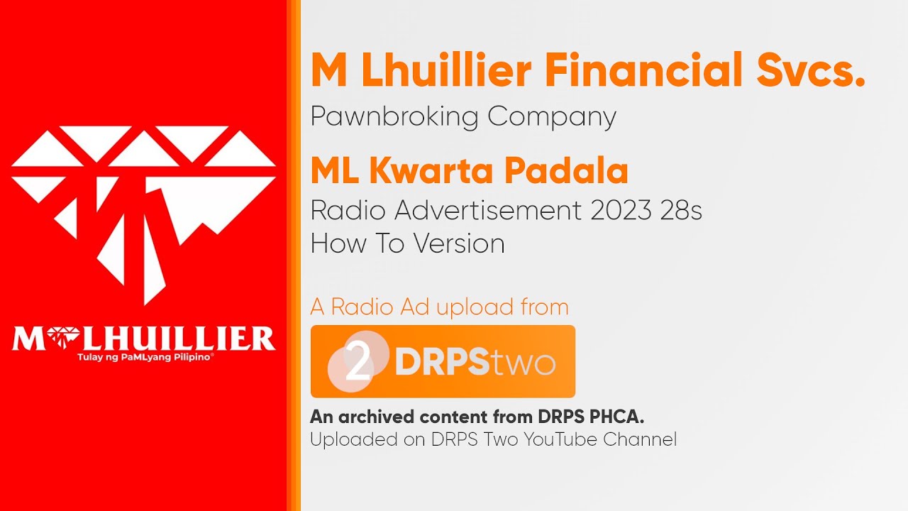 ML Kwarta Padala Radio Ad 2023 30s (How To Version) - YouTube