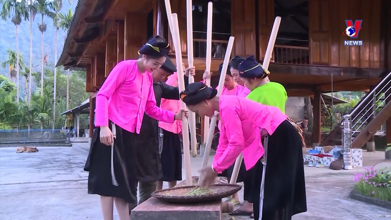 Tay ethnic minority preserving traditional festival - YouTube