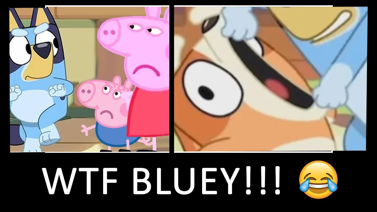 BLUEY Funny Moments TRY TO NOT LAUGH COMPILATION - YouTube