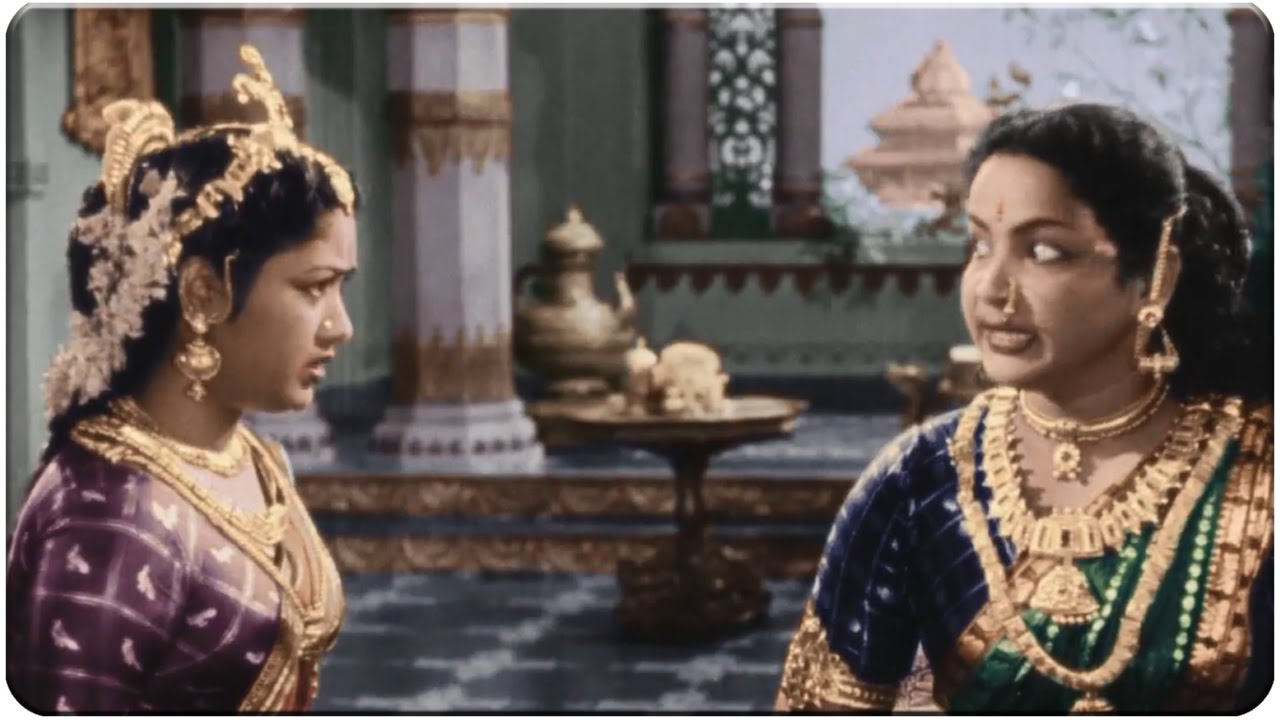Chaya Devi Scolds Savitri || Mayabazar Movie || SVR, NTR, ANR, Savitri ...
