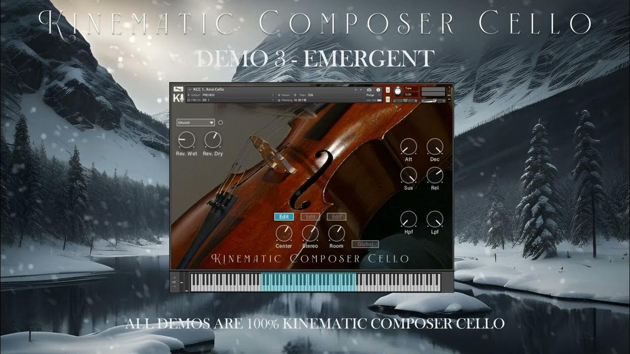 Kinematic Composer Cello // Audio Demos // Kontakt - YouTube