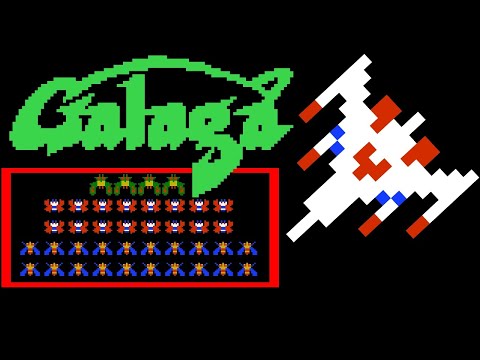 Galaga (Famicom, 1985) — 105-Stage Session for 1 Player 🪐🌀👽