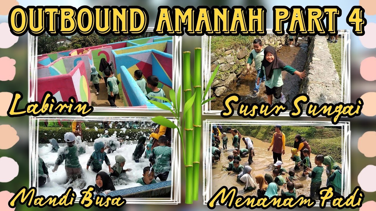 BERPUSING PUSING RIA MENCARI JALAN KELUAR DI DALAM LABIRIN - PART 4 OUTBOUND AMANAH SELESAI ...
