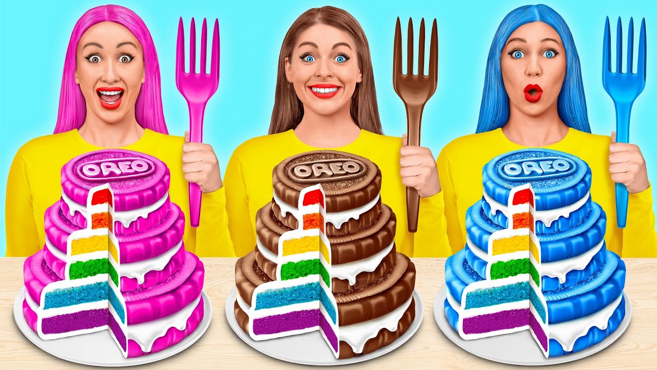 Makanan Warna Yang Sama Tantangan #4 TeenDO Challenge - YouTube