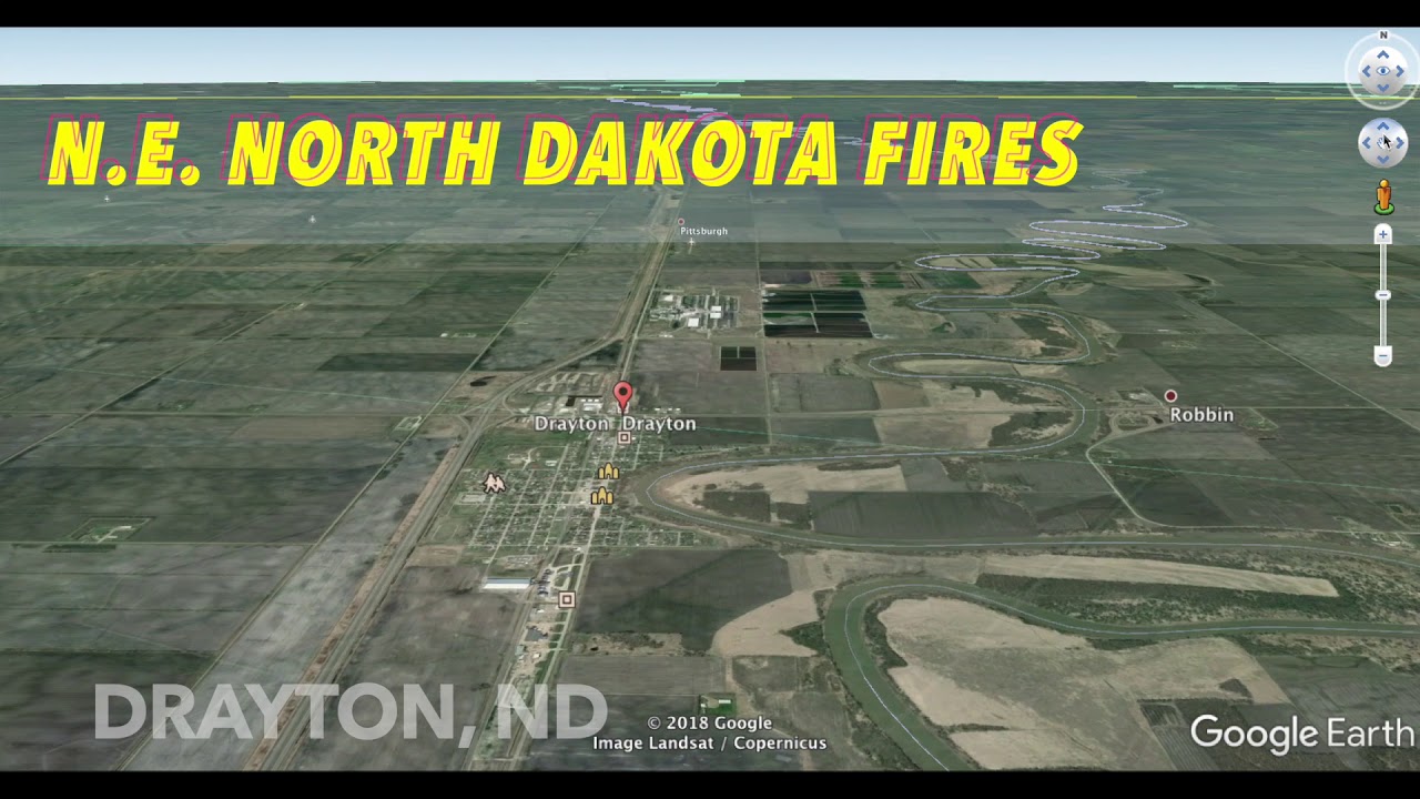 Northeast North Dakota Fires - YouTube