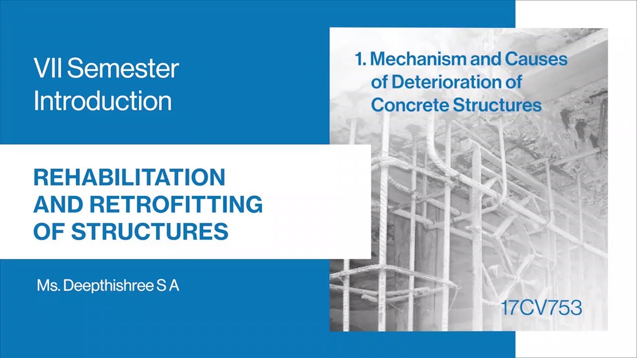 17CV753 | M1 | Part 1 | Mechanism and Causes of Deterioration of ...
