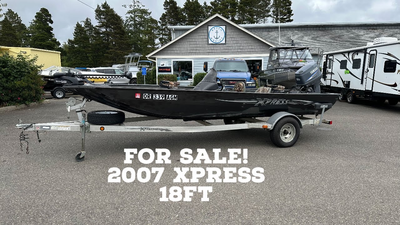 (SOLD) 2007 Xpress 18ft Boat with Yamaha 90HP 2stroke - YouTube