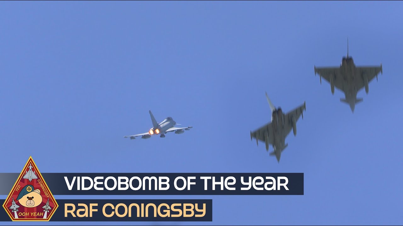 THE BEST VIDEOBOMB OF THE YEAR • TYPHOON PERFORMANCE TAKE OFF • RAF ...