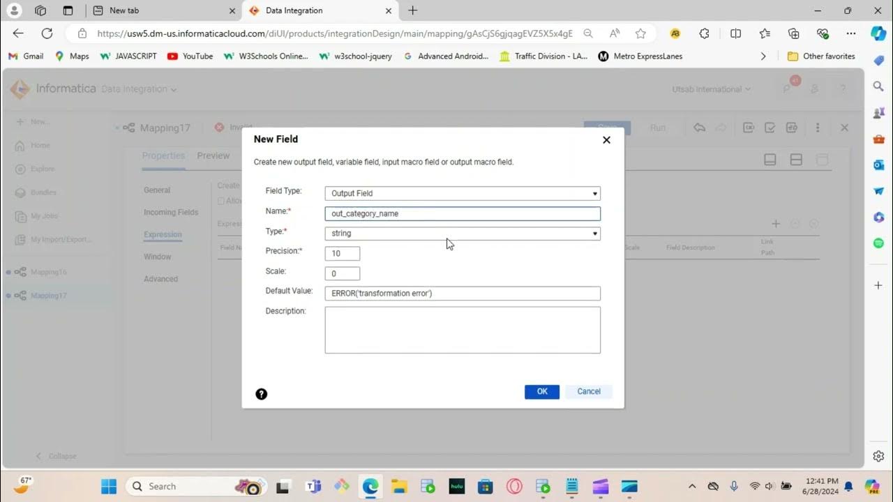 Unconnected Lookups Explained Informatica Intelligent Cloud Service Tutorial Youtube