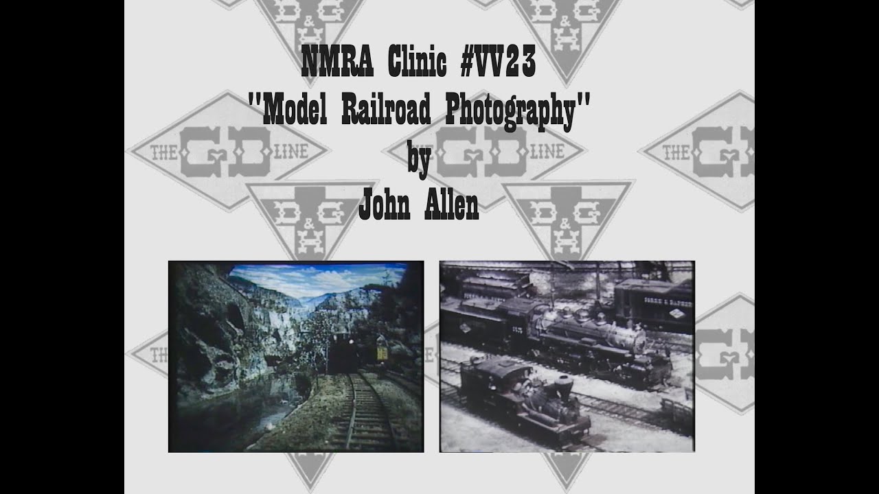 John Allen Clinic VV23 - Model Railroad Photography - YouTube