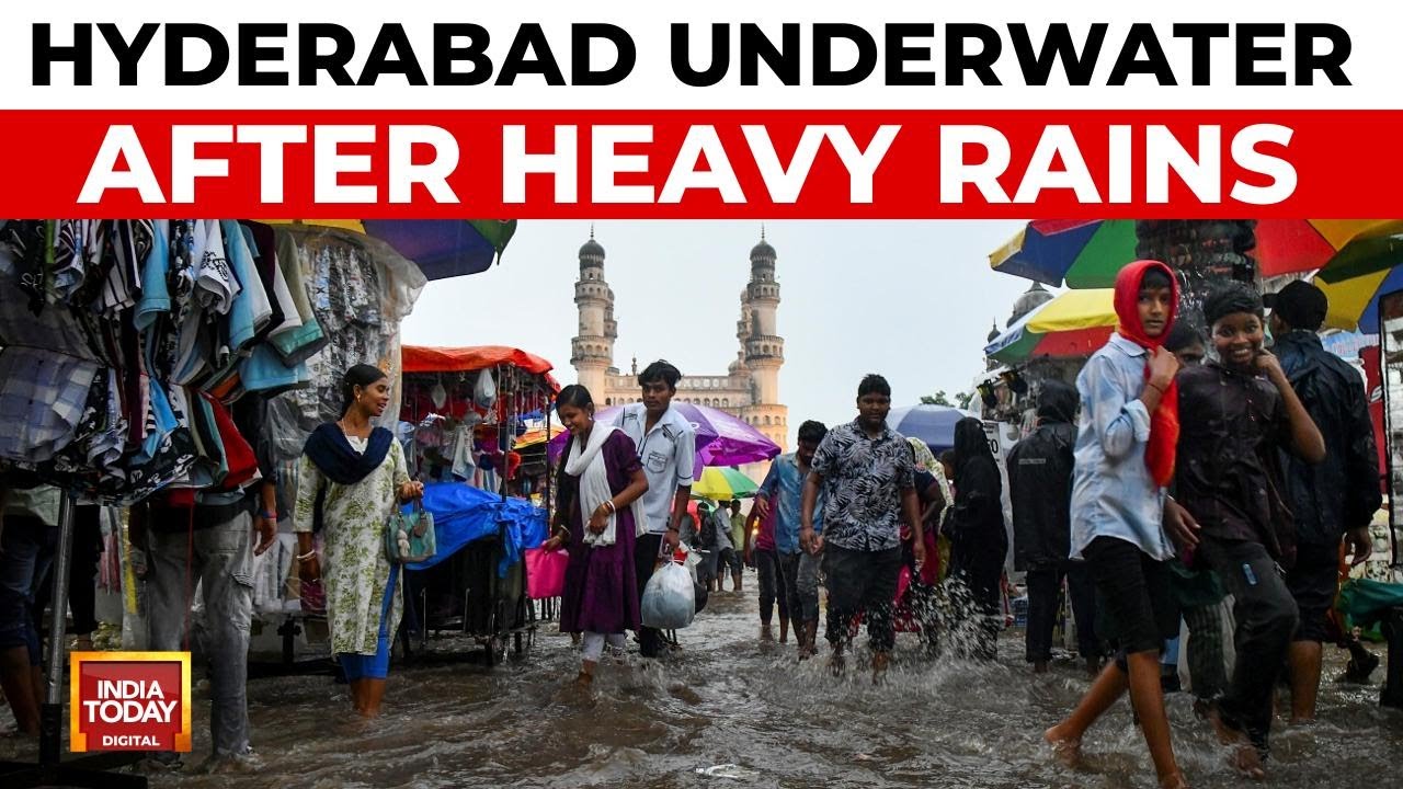 Hyderabad Floods: Heavy Rains Lash City, Moosi River Overflows As Dam ...