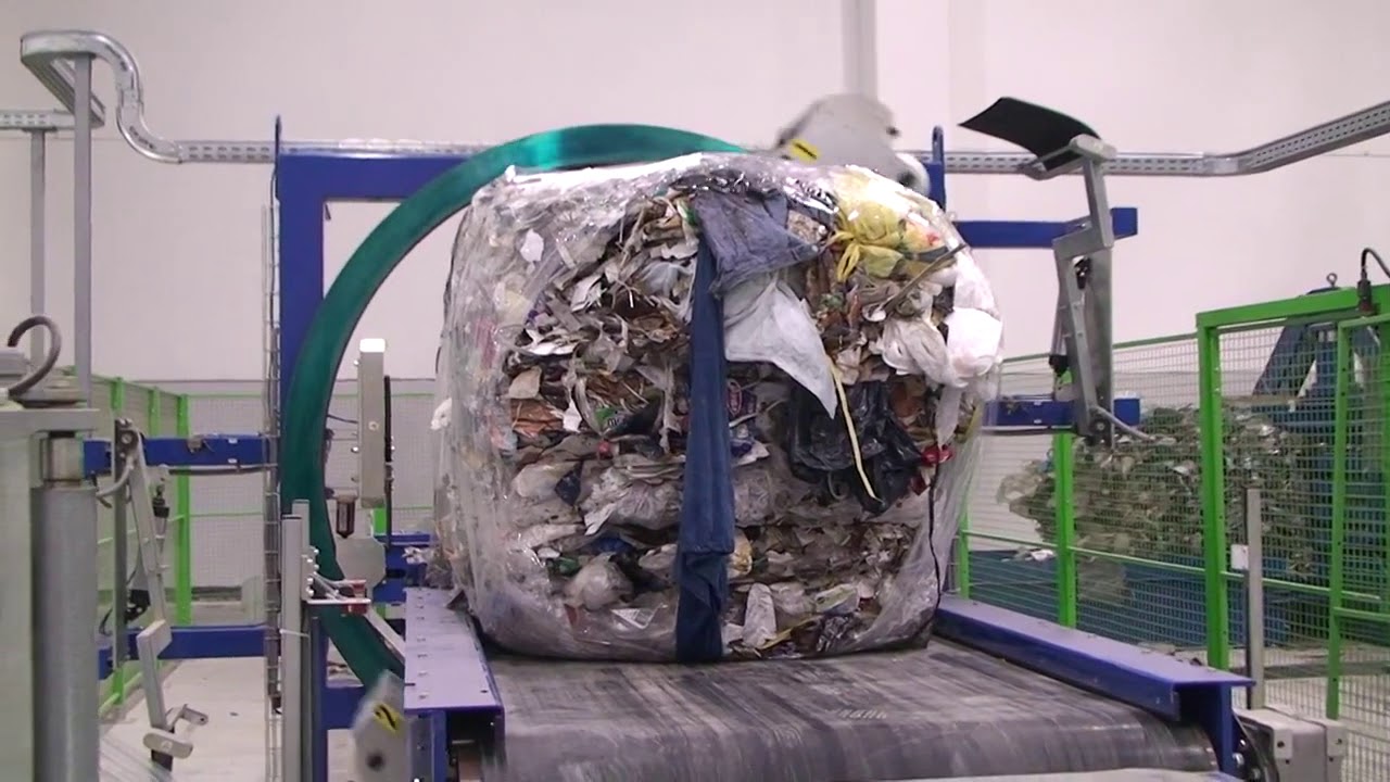 Ehcolo - Unitech - Stretch wrapping - Garbage - YouTube