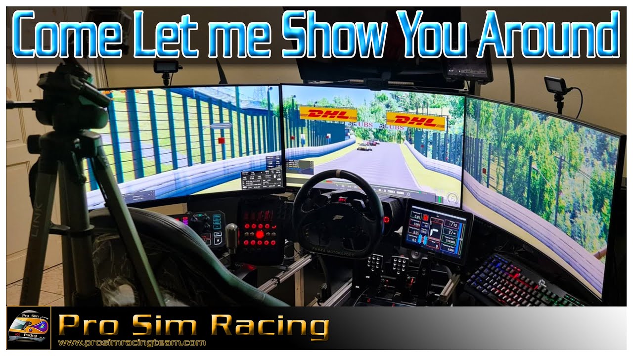 Sim Racing Room Tour| My Racing Simulator and Studio Tour for 2022 ...