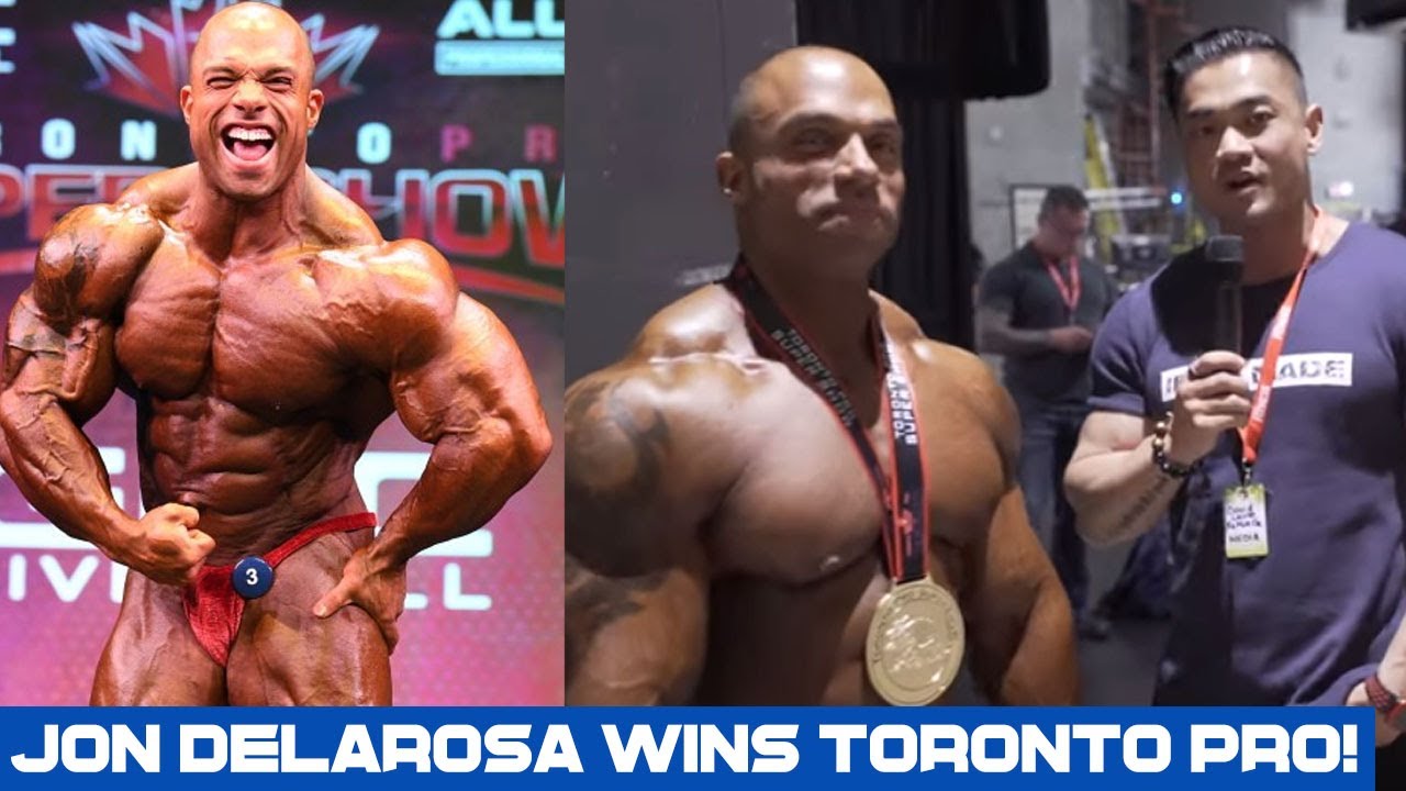 JON DELAROSA TORONTO PRO WINNER INTERVIEW! - YouTube