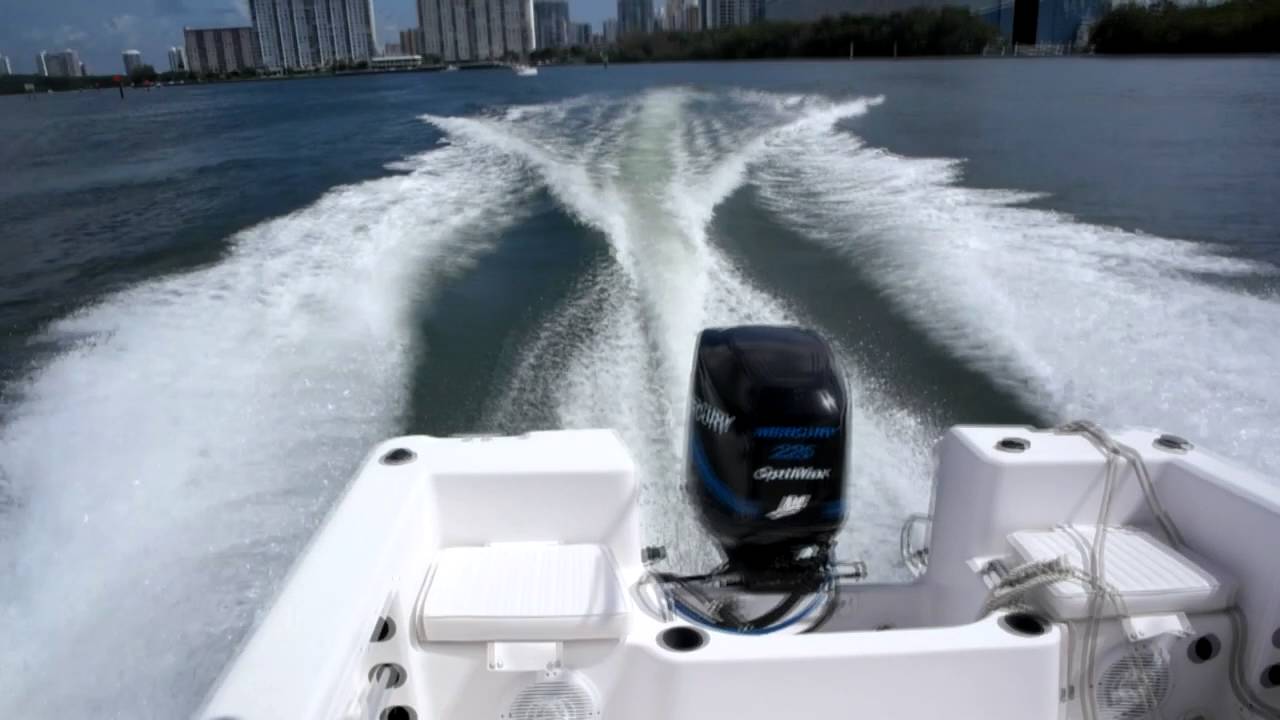 2004 Pro-Line 20 Sport Center Console Sea Trial - YouTube
