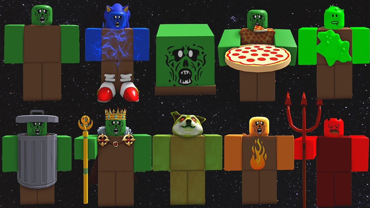 FIND the ZOMBIE MORPHS! Roblox - YouTube