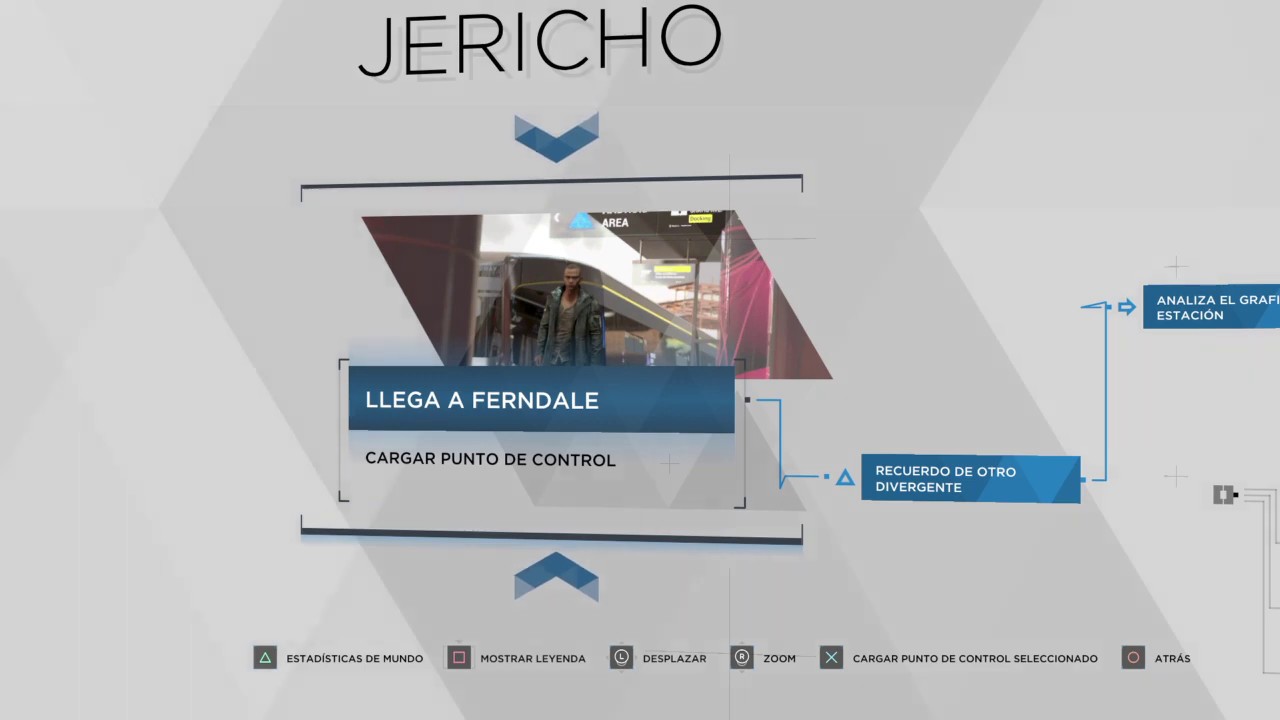 Detroit: Become Human Jericho 100% tabla de flujo - YouTube