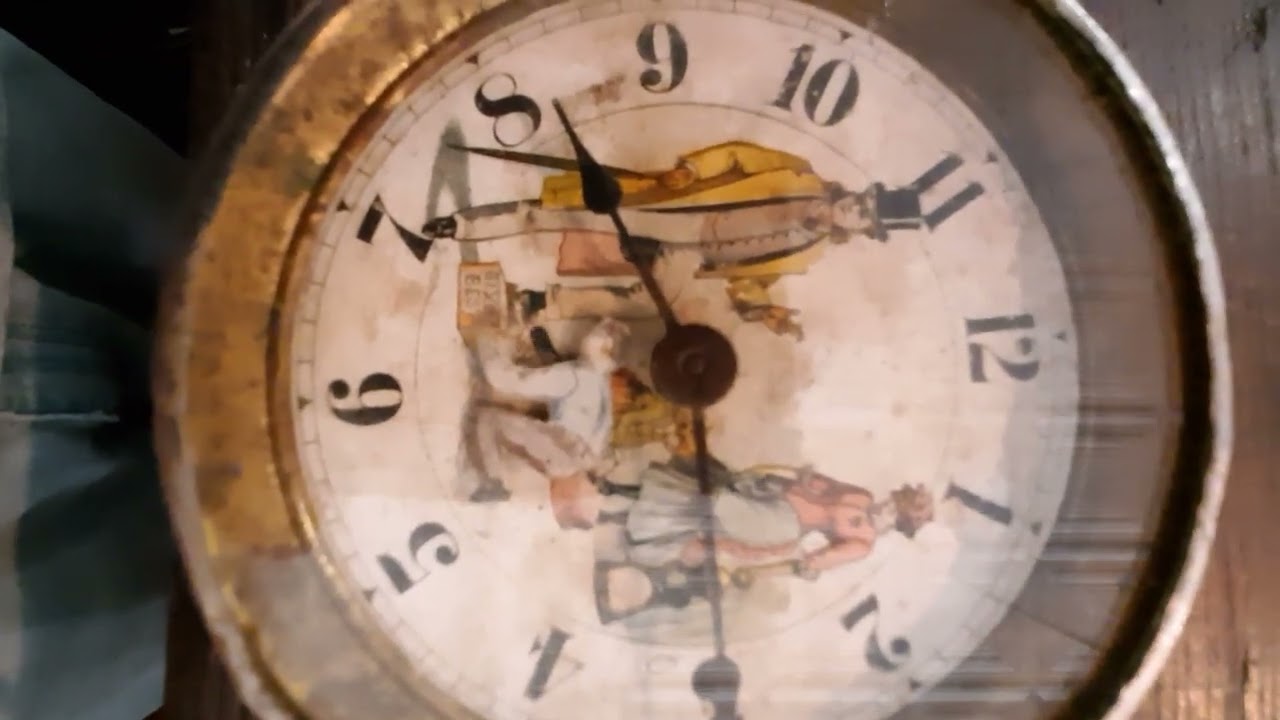 Animated Antique Clock - YouTube
