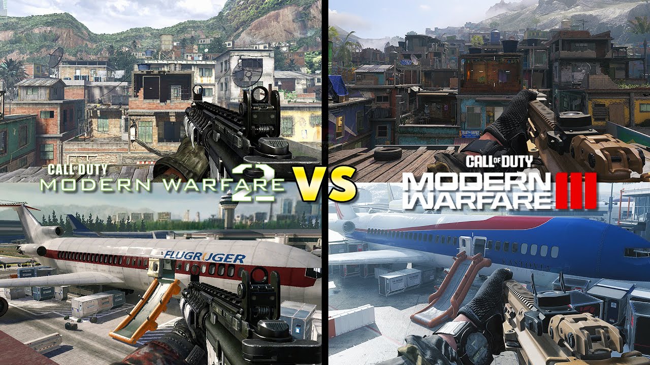 Modern Warfare 2 (2009) VS Modern Warfare 3 (2023) - All OG VS ...