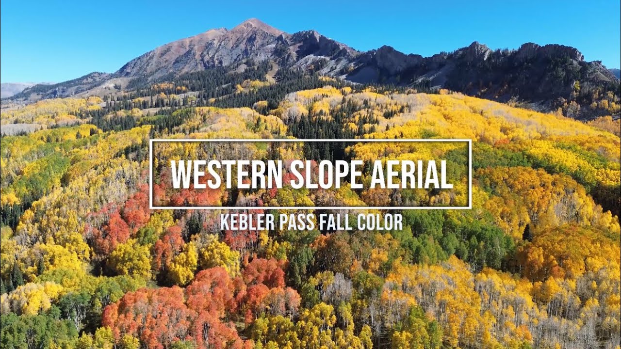Kebler Pass Fall Color 2024 | Colorado 4k Drone Footage - YouTube