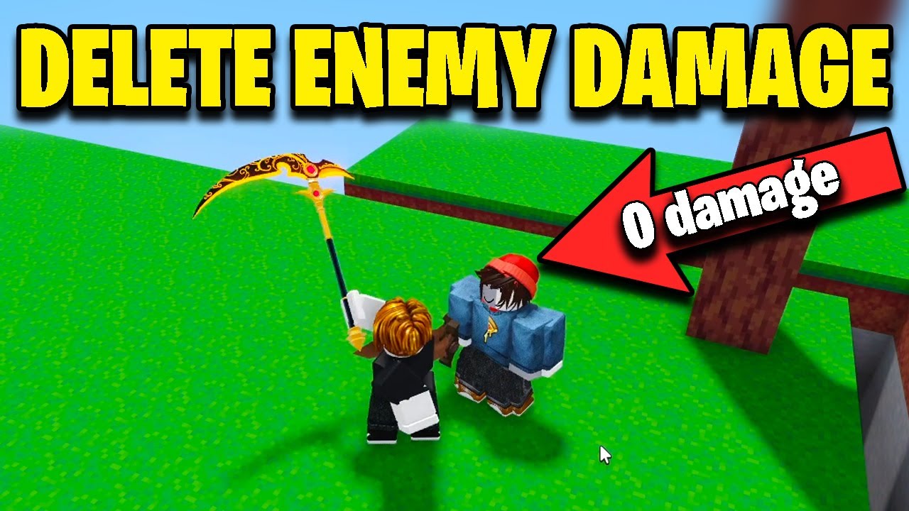 How to get 0 DAMAGE from ENEMY in REAL MATCH - Roblox Bedwars - YouTube
