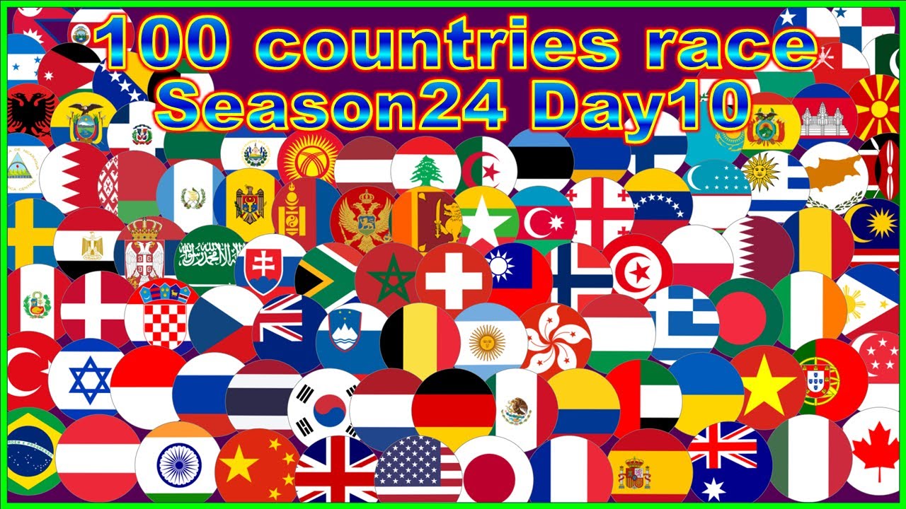[Season24 Day10] 100 countries 39 stages marble point race | Marble ...
