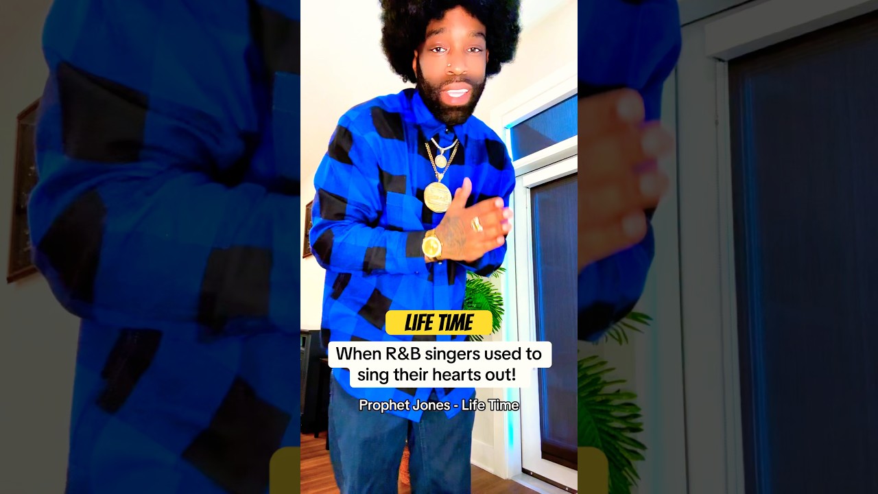When R&B singers used to sing their hearts out! Prophet Jones ...