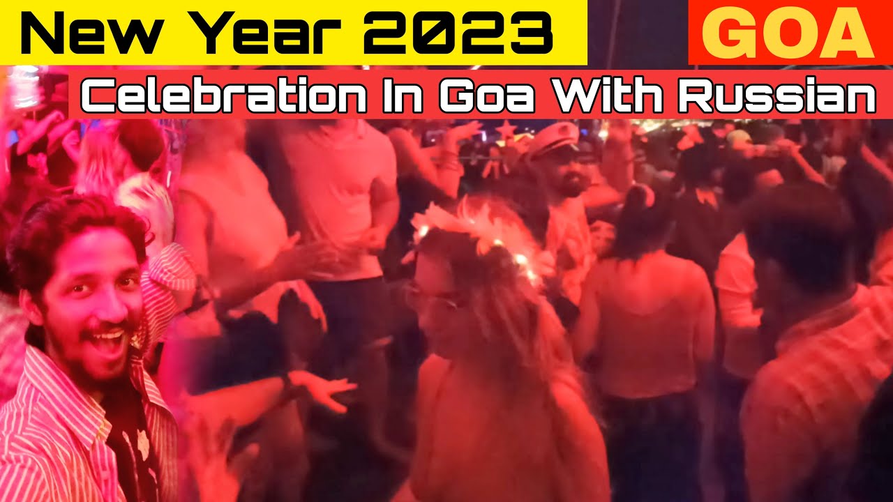 New Year Celebration At Goa With Rassiyan At Arambol Beach - YouTube