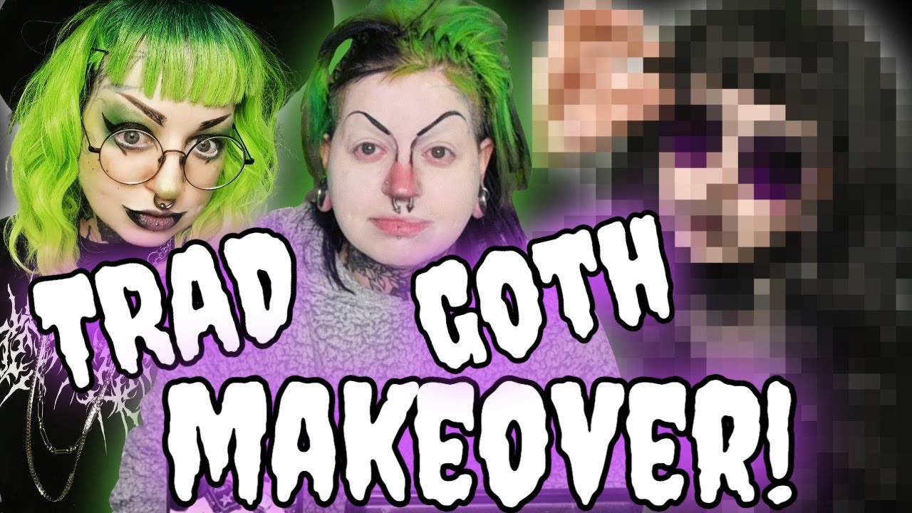 Trad Goth Transformation // Emily Boo - YouTube