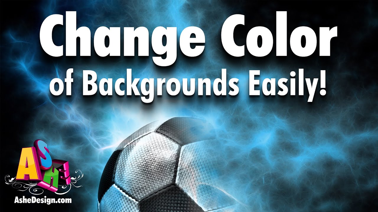 Changing Colors Using The Hue/Saturation Method in Photoshop - YouTube