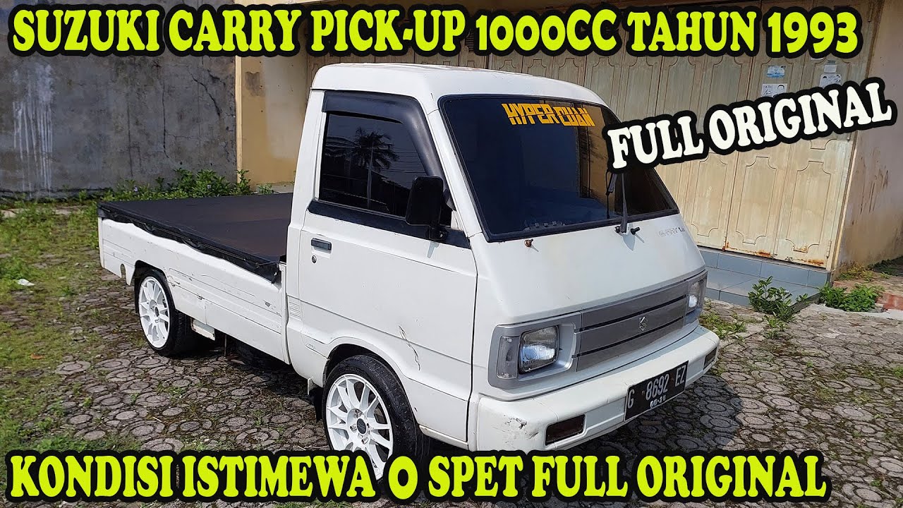 SUZUKI CARRY 1000CC ASLI PICK UP FULL ORIGINAL NOL SPET CAT MASIH ...