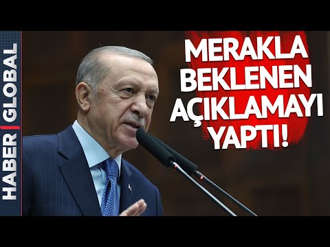 Erdoğan Merakla Beklenen Açıklamayı Yaptı! İşte O Konuşma