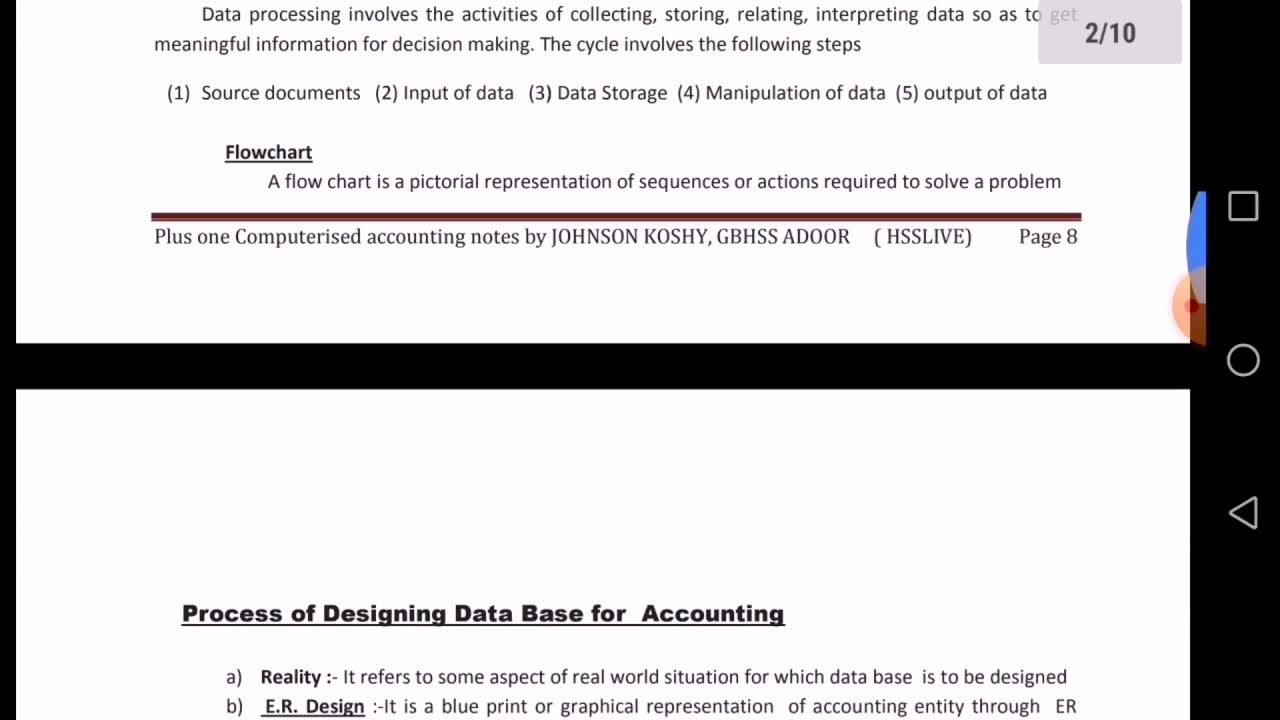 +1 Accountancy Chapter 14 Structuring Database for Accounting - YouTube