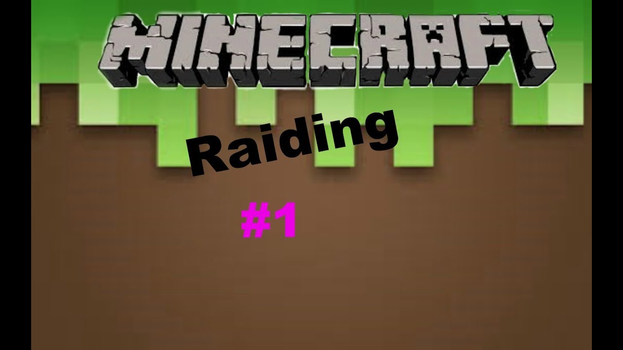"MY FIRST RAID EVER!!" Minecraft Raiding #1 - YouTube
