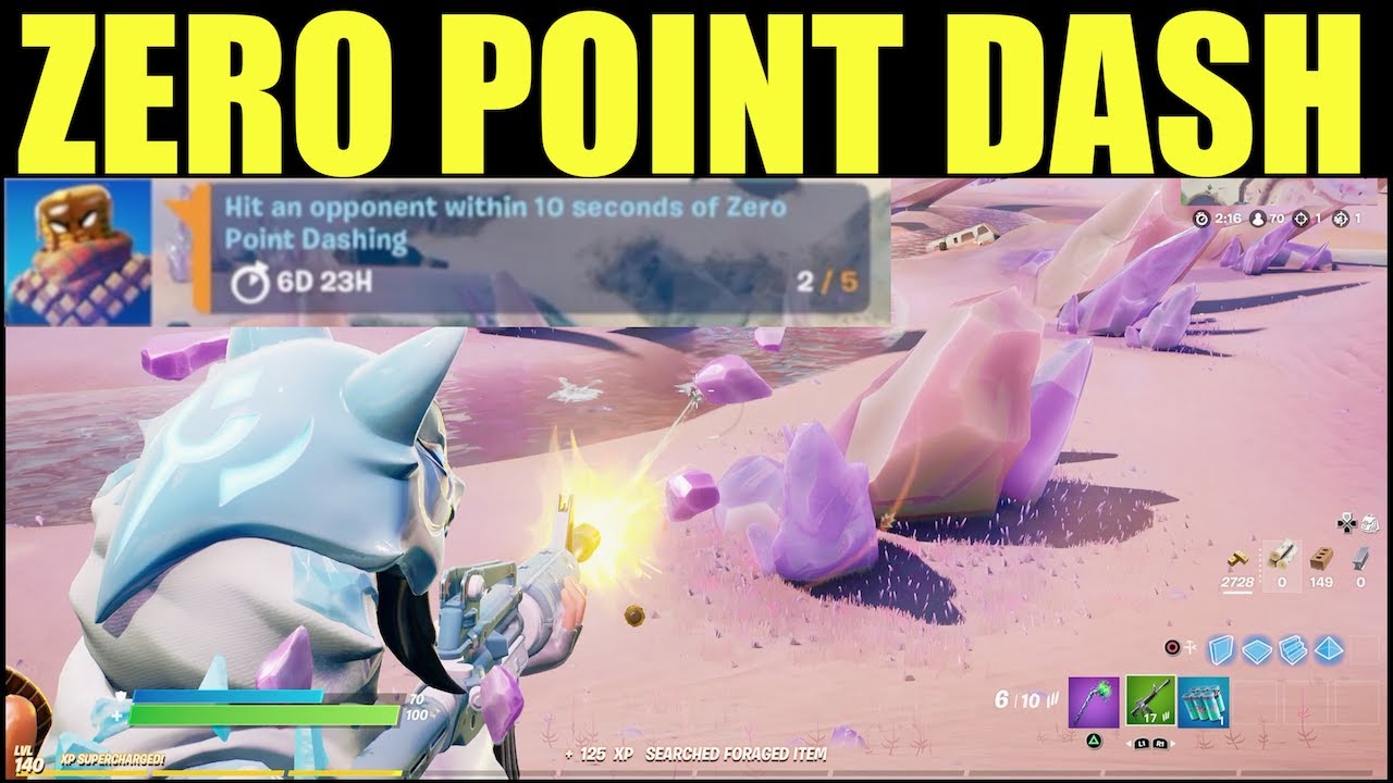 hit an opponent within 10 seconds of zero point dashing LOCATION ...