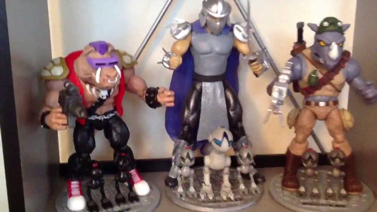 TMNT Classic Action Figure Collection - YouTube