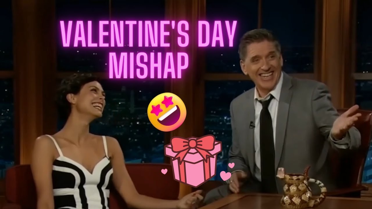 Morena Baccarin's Valentine's Day Mishap - The Late Late Show with ...