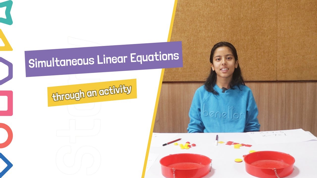 Simultaneous Linear Equations | Hands-on activity| Maths | Class 9 I ...