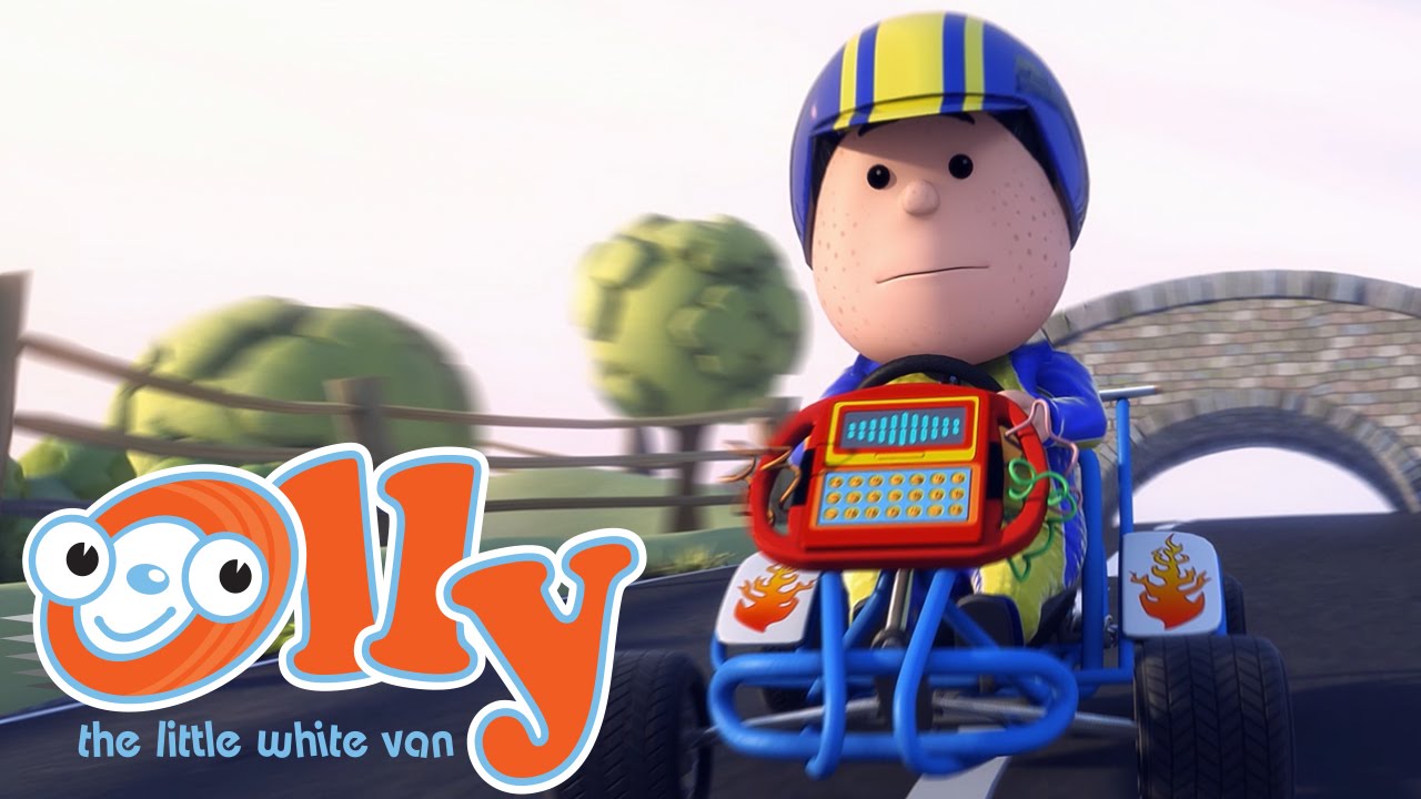 Olly The Little White Van | Catch me if you can song! - YouTube