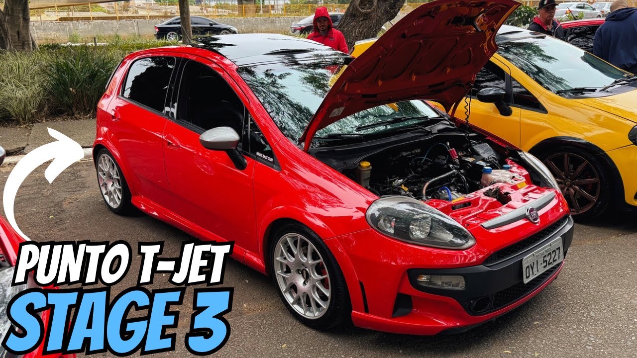 FIAT PUNTO T-JET STAGE 3 COM RODAS BBS SPORT! FEITO PRO ACELERO ...
