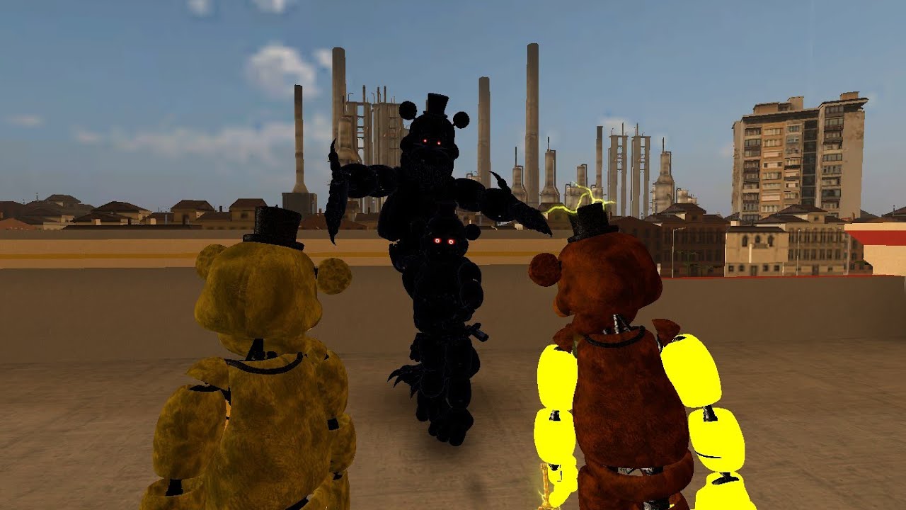 Gmod FNAF the end of Freddy and friends the final stand - YouTube