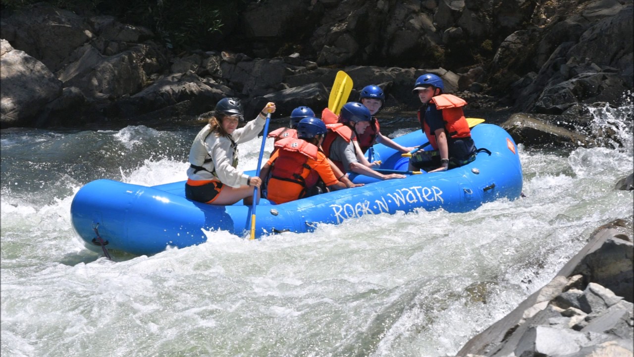 Whitewater Rafting, South Fork American River - YouTube
