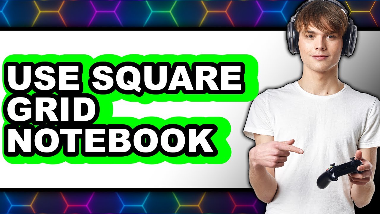 How to Use a Square Grid Notebook (Full Guide) - YouTube